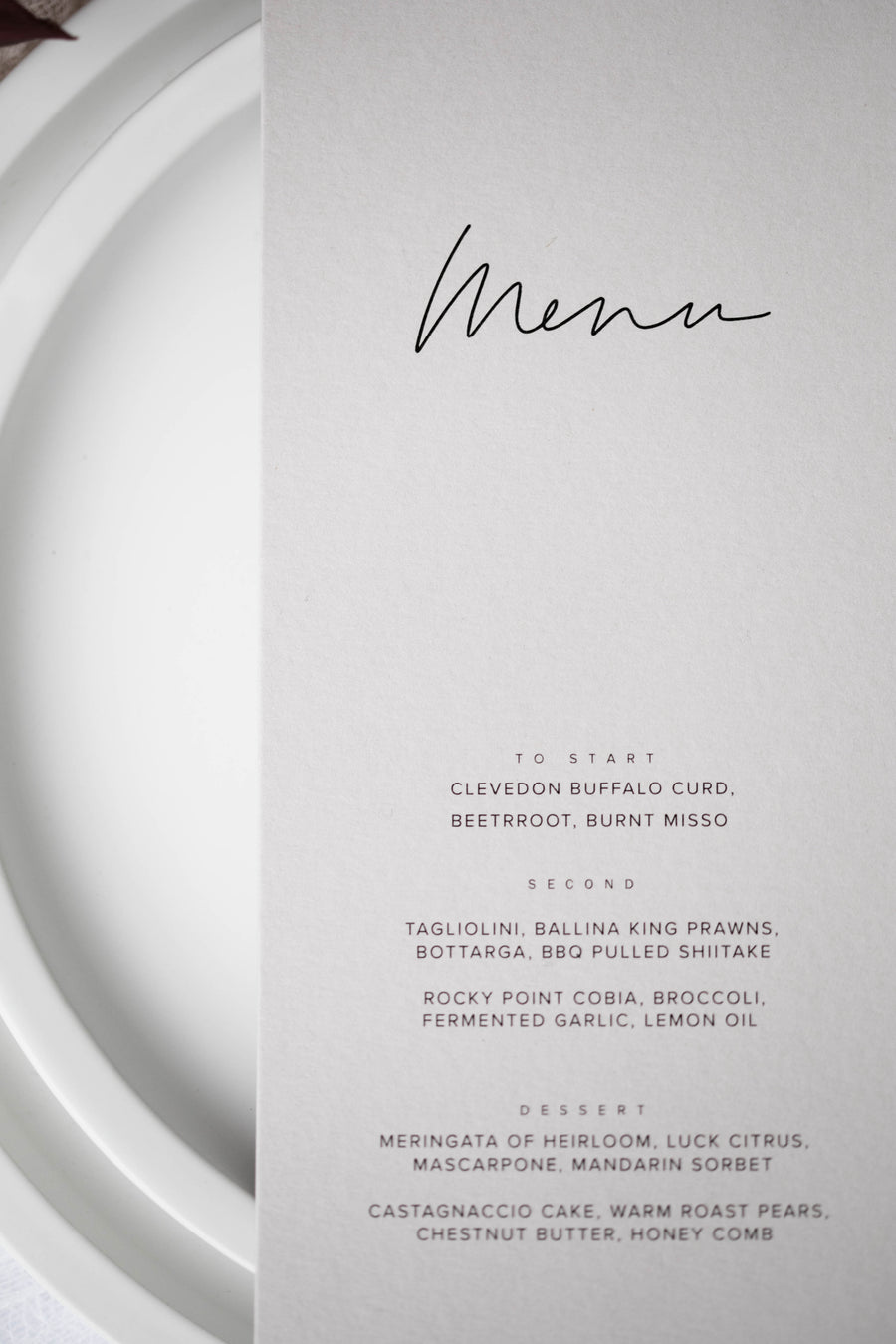 Menus – Paper / Paper Co